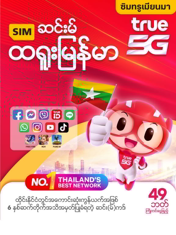 ซิมประเทศเพื่อนบ้าน สุดคุ้ม โทรราคาพิเศษ | True-dtac